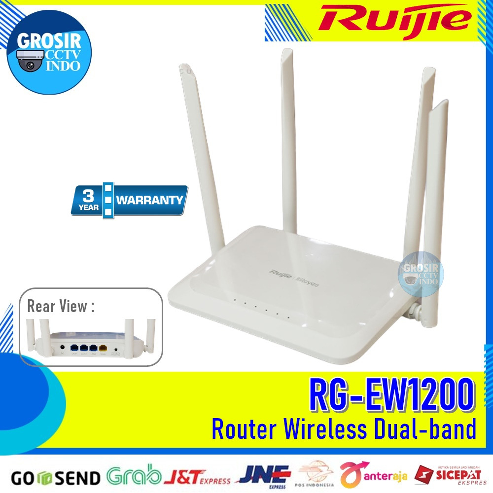 Jual Router Wireless Dual-band RUIJIE RG-EW1200 - GCI | Shopee Indonesia