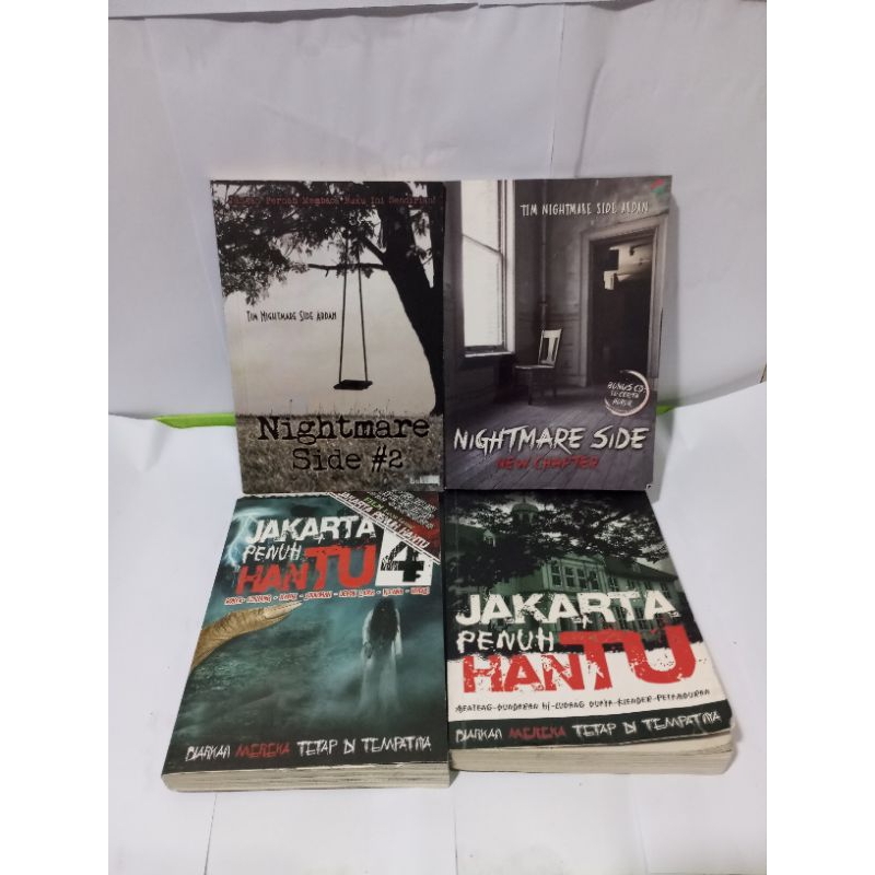 Jual Buku kumpulan cerita horor , Nightmare side dan Jakarta penuh ...