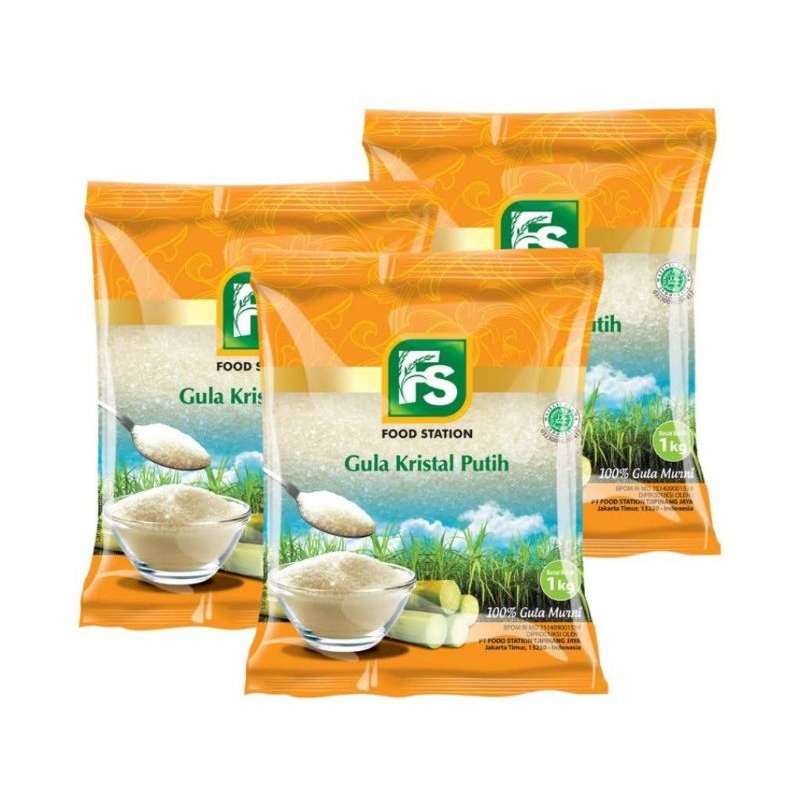 Jual FS GULA KRISTAL PUTIH (1KG) | Shopee Indonesia