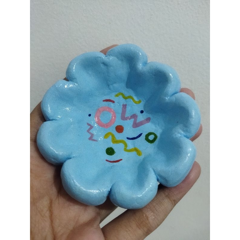 Jual Clay Trinket Tray / Jawerly Tray / Clay Art / Handmade / Aesthetic ...