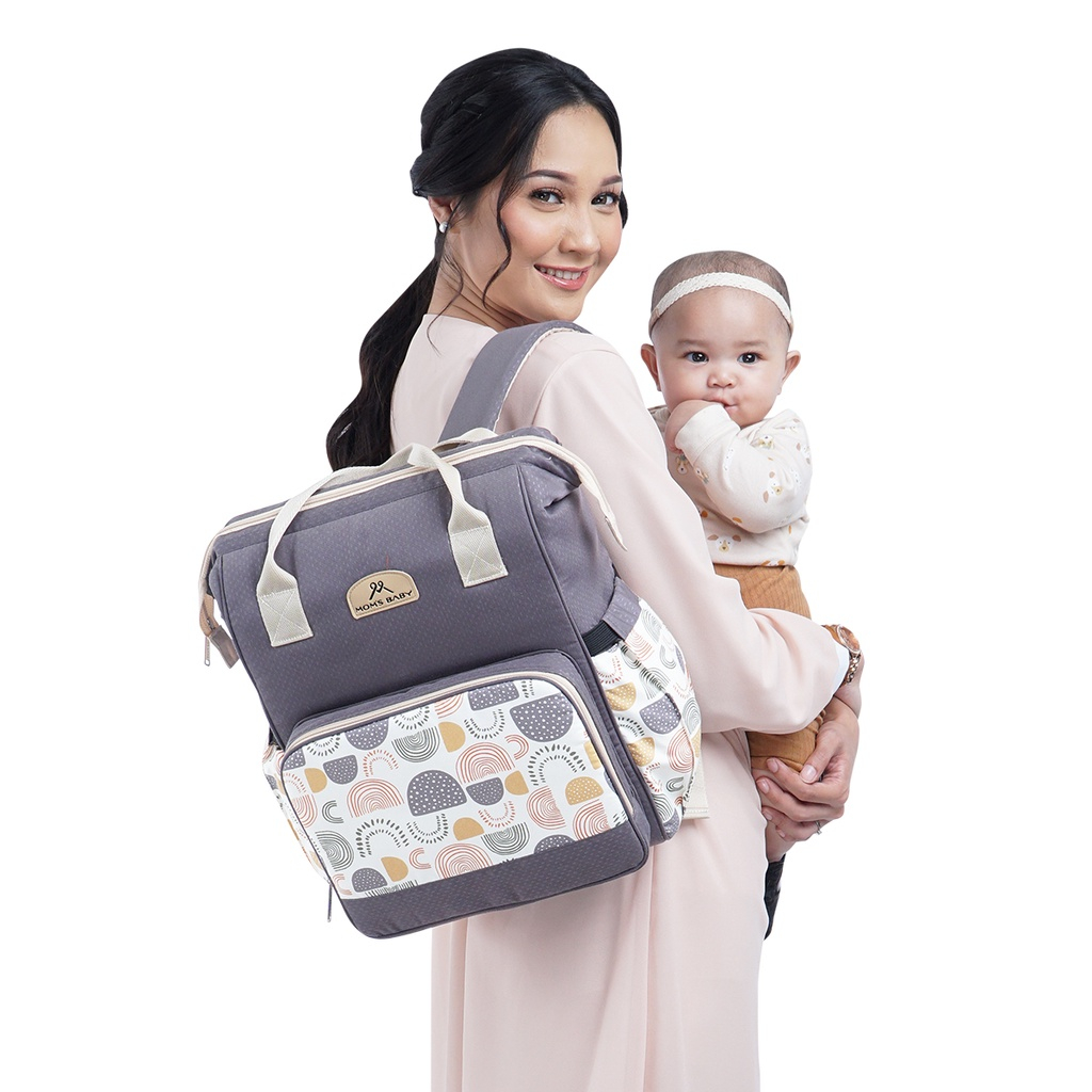 Jual Moms Baby Tas Ransel Wilona Series Tas Bayi Diaperbag | Shopee ...