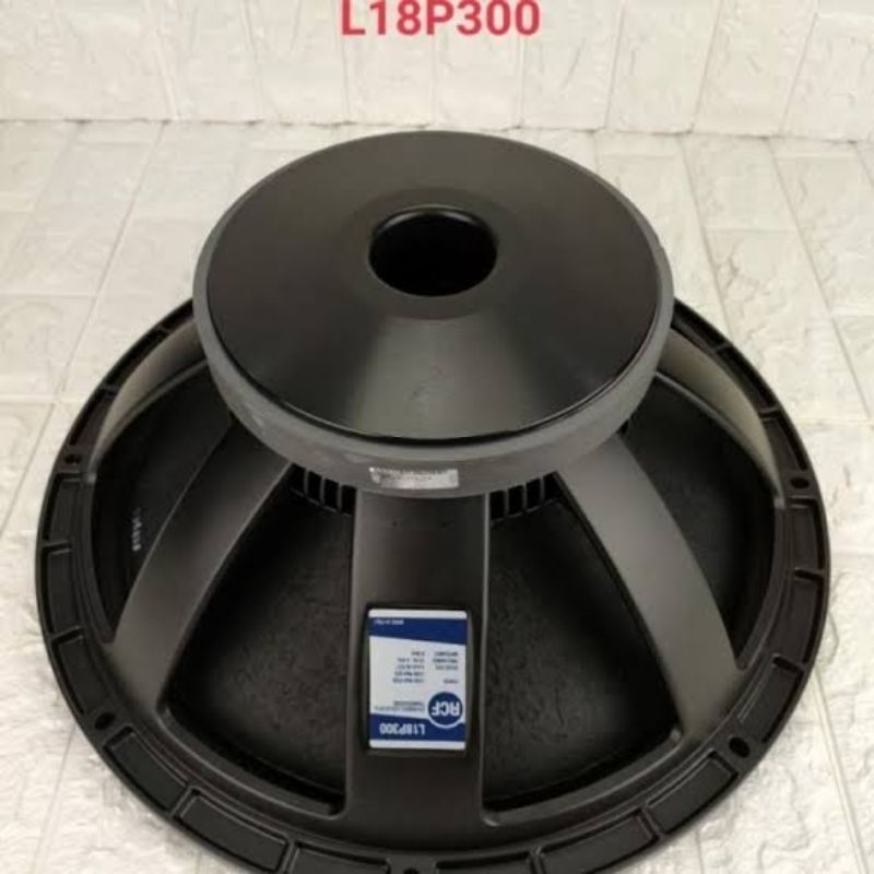 Jual RCF L18P300 COMPONENT SPEAKER 18 INCH KOMPONEN SALON RCF 18P300 ...