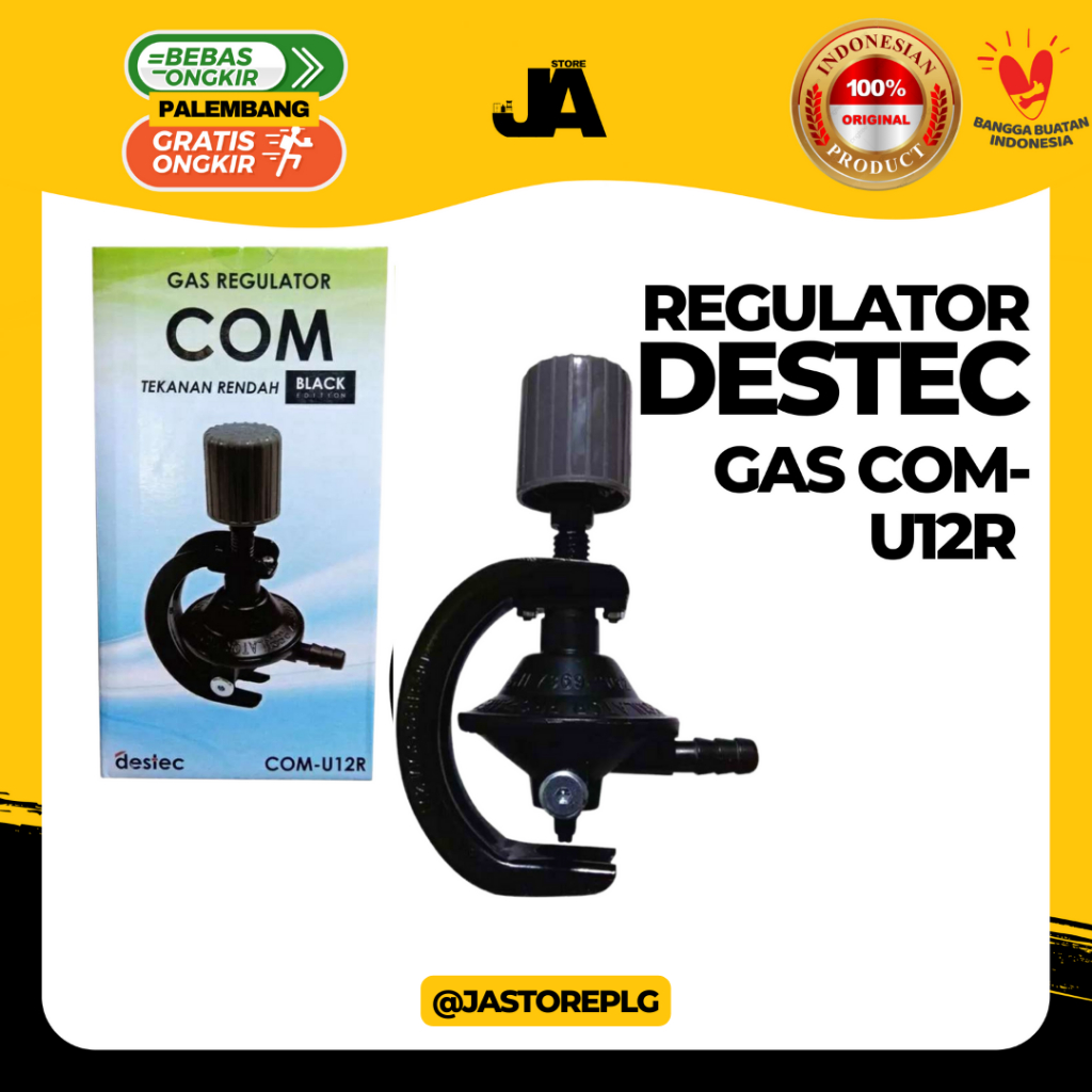 Jual Gas Regulator Com Destec COM U12R Tekanan Rendah Original Tabung ...