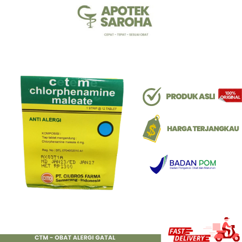 Jual CTM | CETEME | OBAT GATAL AERGI | BIDURAN | Shopee Indonesia