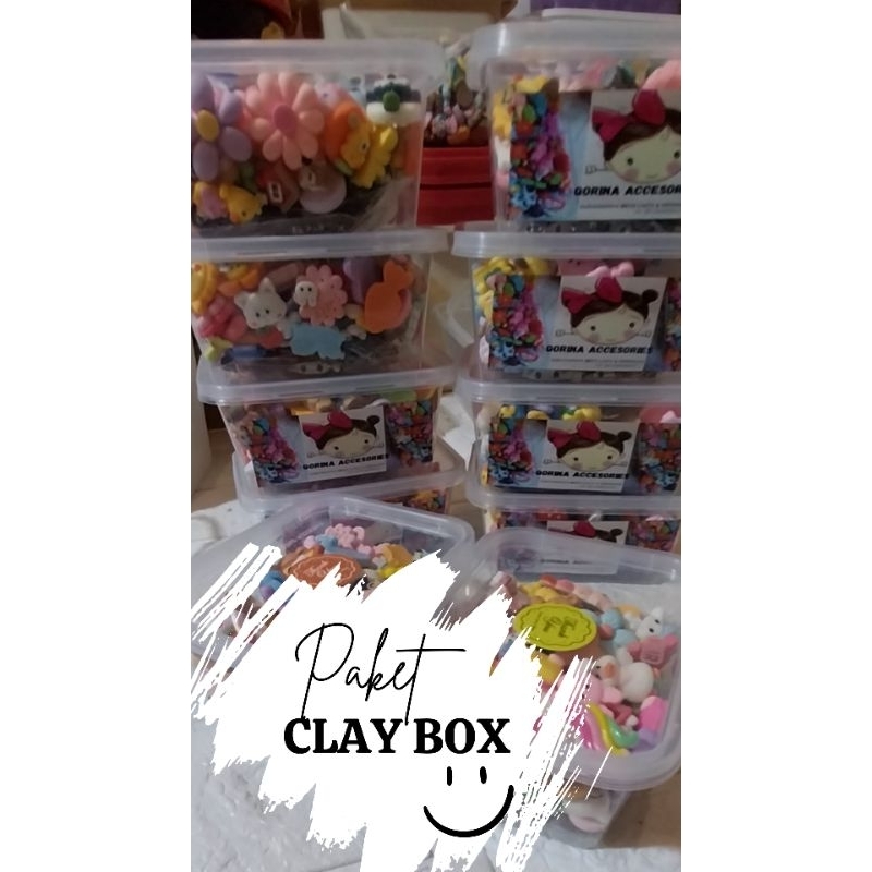 Jual PAKET DIY CLAY BOX | Shopee Indonesia