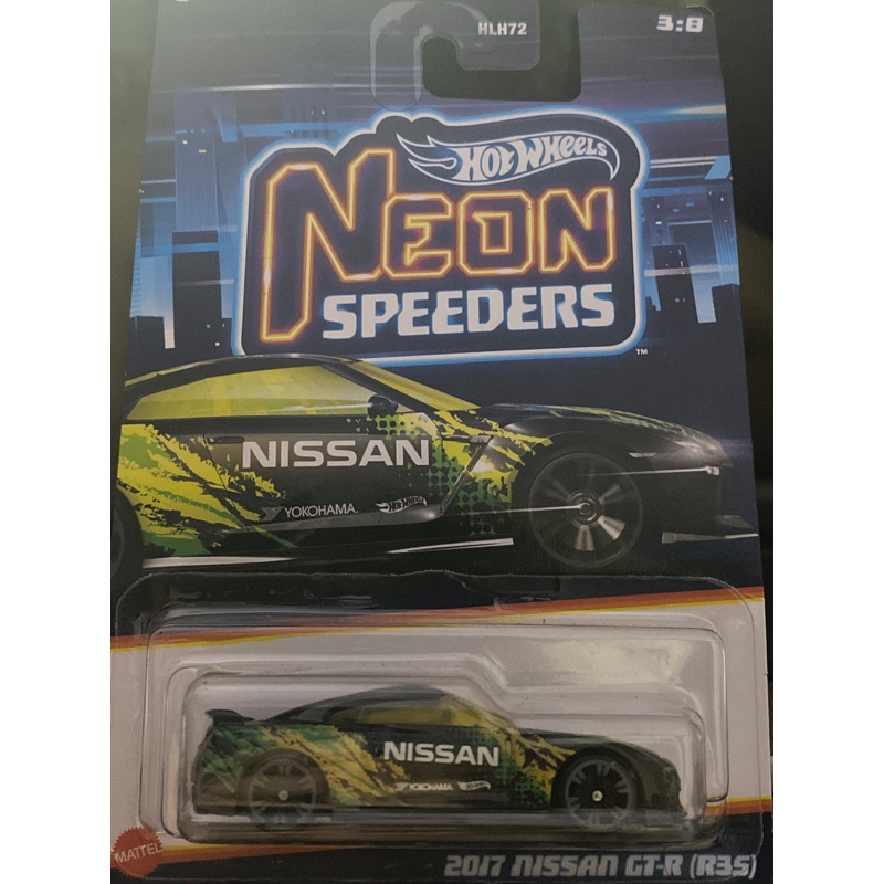 Jual HotWheels Neon Speeders Nissan GT-R R35 | Shopee Indonesia