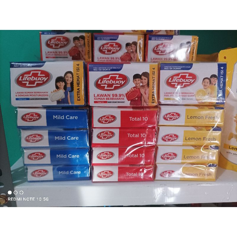 Jual Lifebuoy Batang 100gr isi 4pcs | Shopee Indonesia