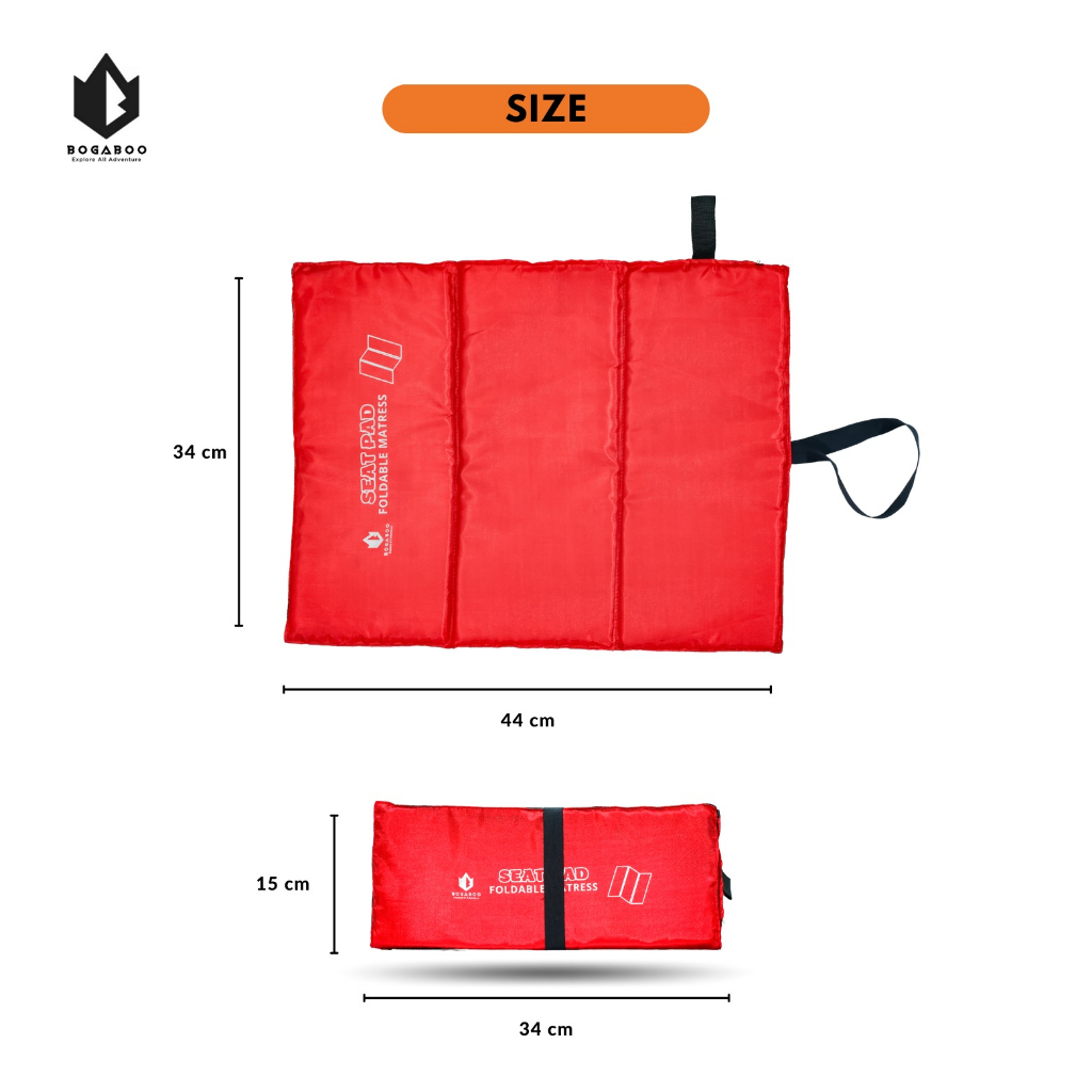 Jual BOGABOO SEAT foam pad foldable - ALAS DUDUK lipat - Matras duduk ...