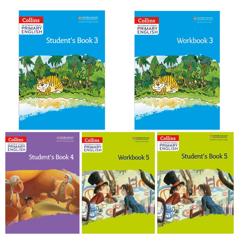 Jual Buku Collins International Primary English STudents book, workbook ...