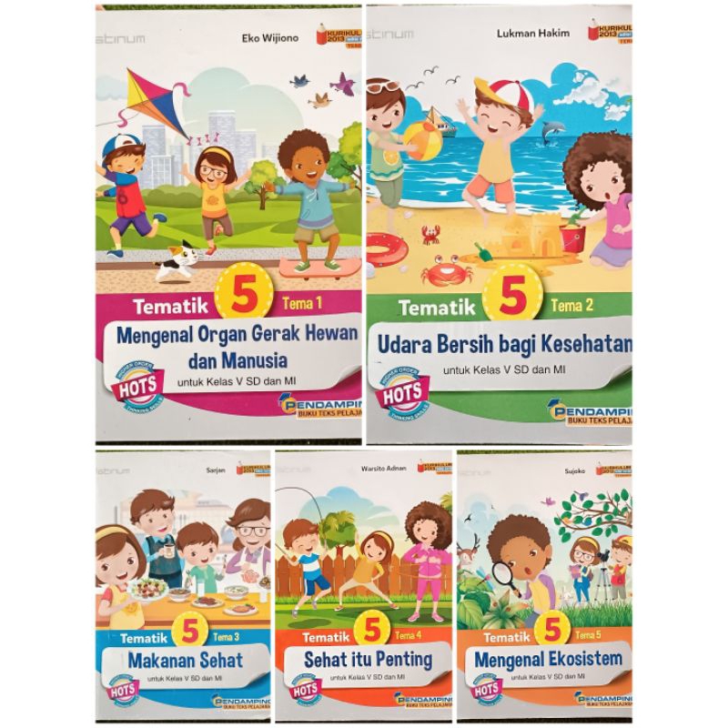 Jual BUKU BEKAS TEMATIK SD/MI KELAS 5 PLATINUM TIGA SERANGKAI | Shopee Indonesia
