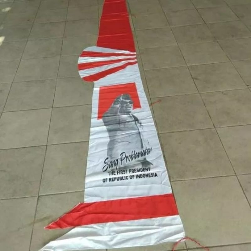 Jual Grosir umbul umbul layar bendera Indonesia merah putih gambar ...