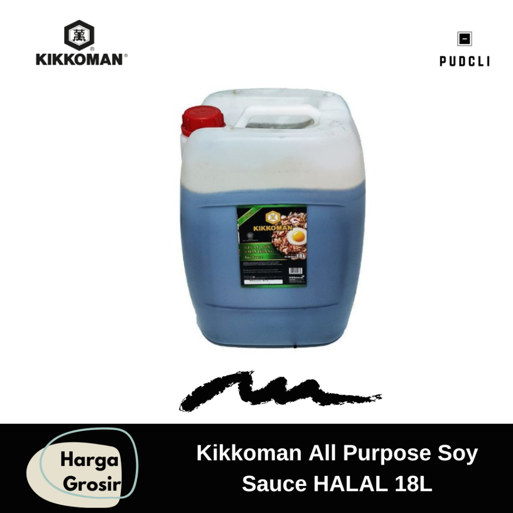 Jual Kikkoman All Purpose Soy Sauce HALAL 18L – Kecap Asin Khas Jepang ...
