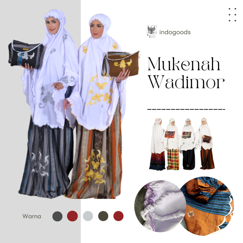 Jual Rukuh Wadimor Mukenah Wadimor Ukuran Dewasa New Edition Terlaris ...