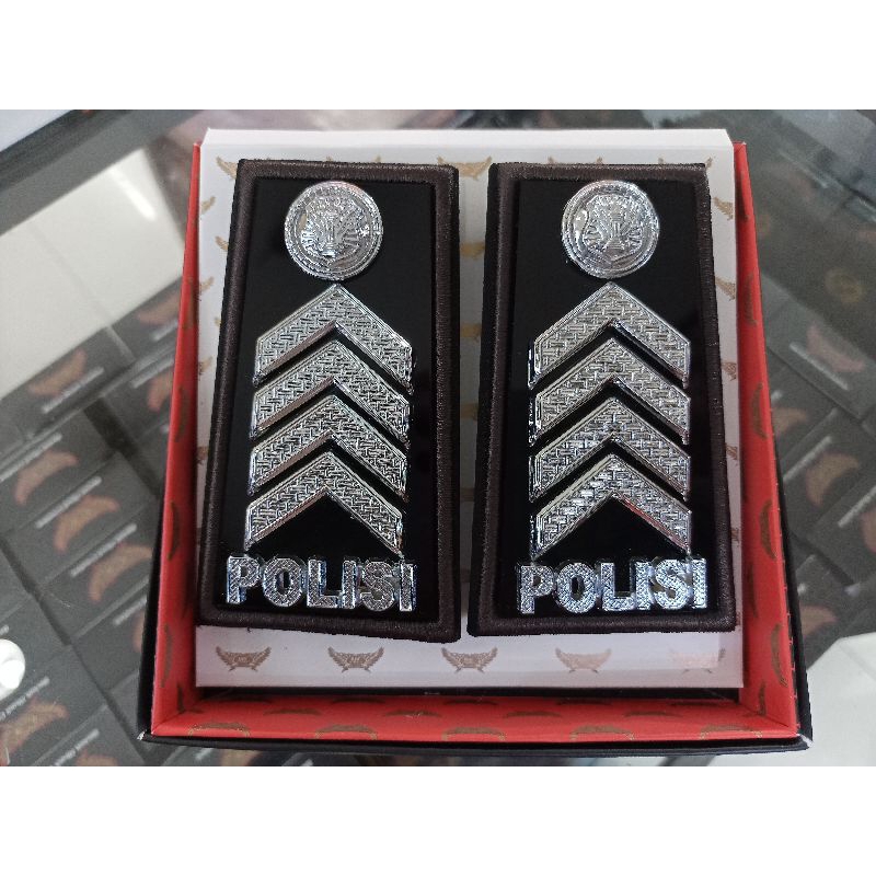 Jual PANGKAT PDH POLISI BRIPKA AKRILIK TANPA LIS /LIS BIASA | Shopee ...