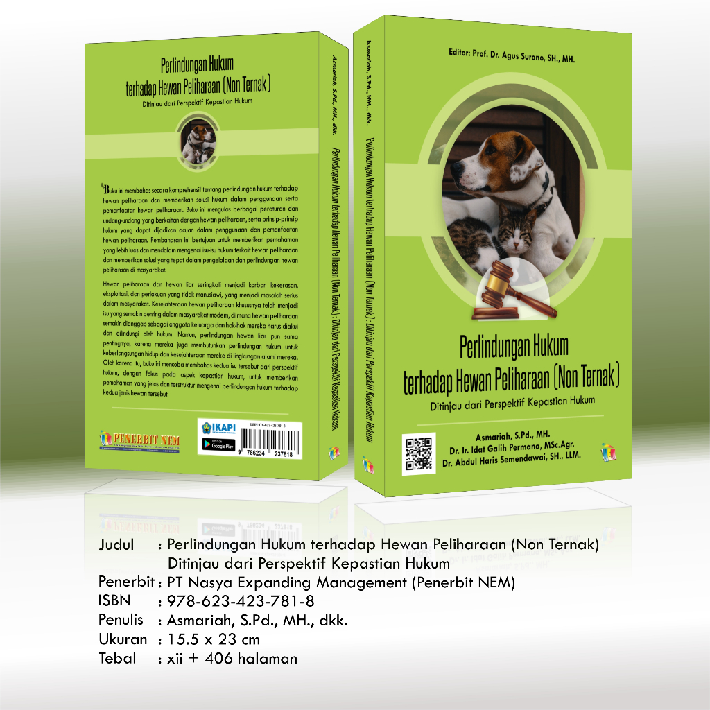 Jual Perlindungan Hukum terhadap Hewan Peliharaan (Non Ternak ... Jual Perlindungan Hukum terhadap Hewan Peliharaan (Non Ternak ...