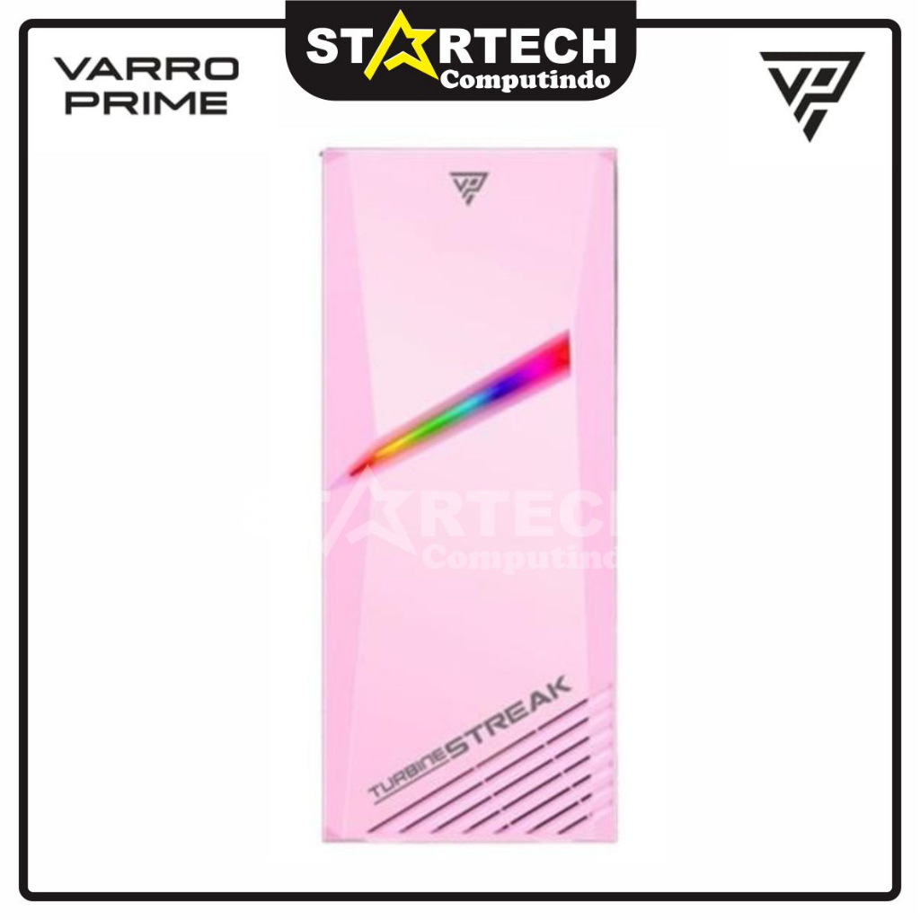 Jual Casing / Case Pc Gaming Turbine Streak Acrylic Varro - Pink ...
