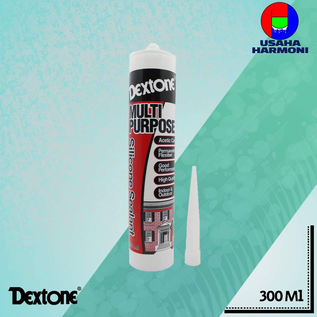 Jual Lem Silicone Sealant Dextone Multi Purpose | Ukuran : 300 mL | Shopee Indonesia