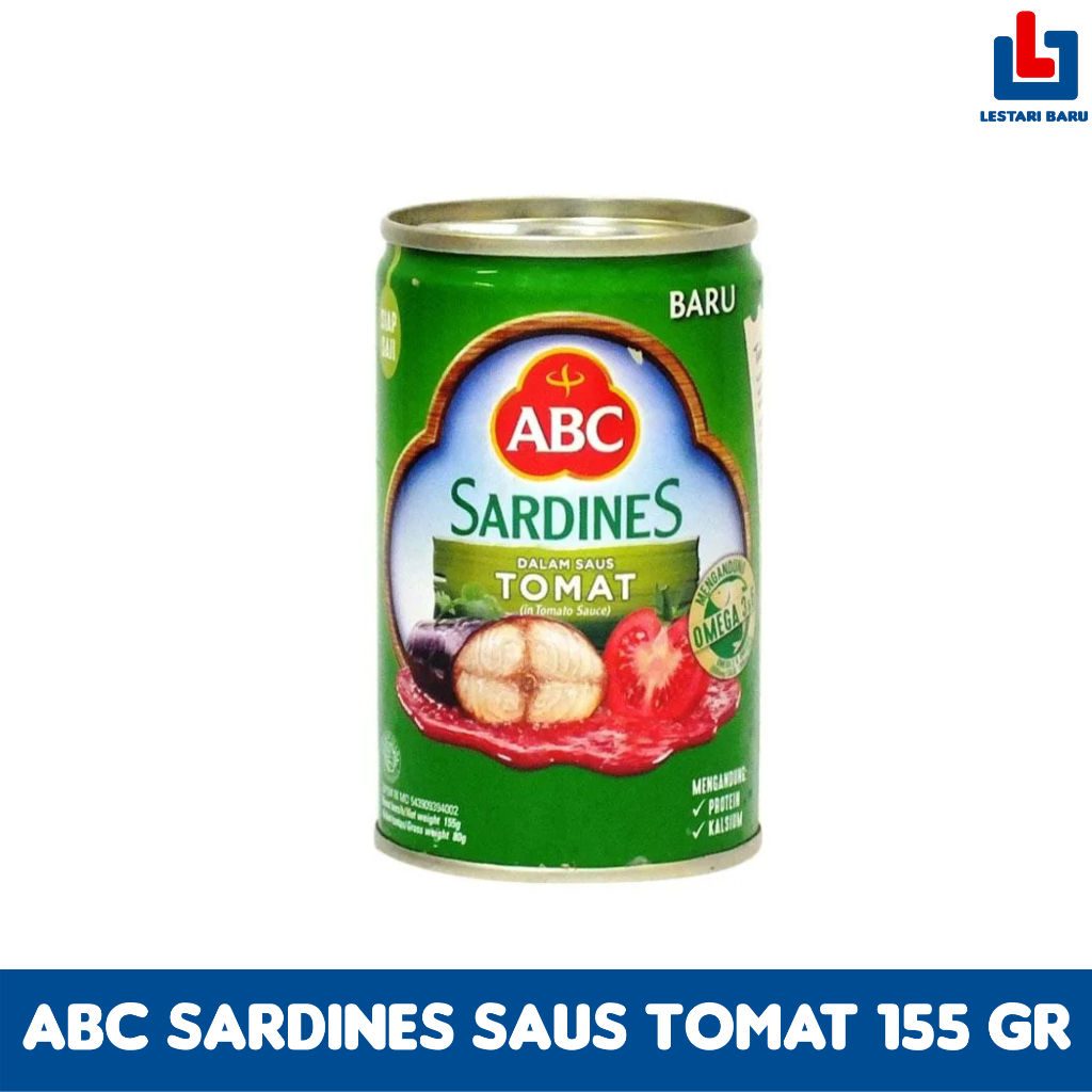 Jual ABC Sardines Saus Tomat Makanan Kaleng 155 gr | Shopee Indonesia