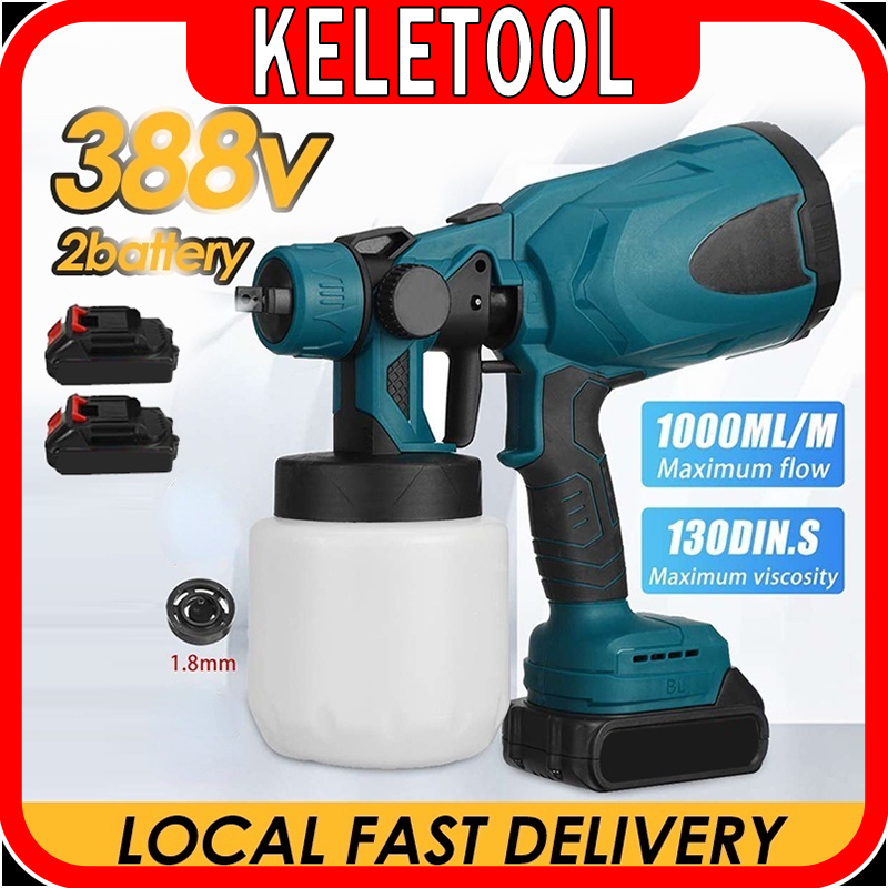 Jual 1000ML Cordless Spray cat Gun spray gun electric alat cat semprot ... Jual 1000ML Cordless Spray cat Gun spray gun electric alat cat semprot ...