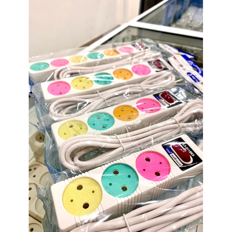 Jual terminal kabel/ekstend stop kontak 3meter yunior saklar 3/4/5/6 ...