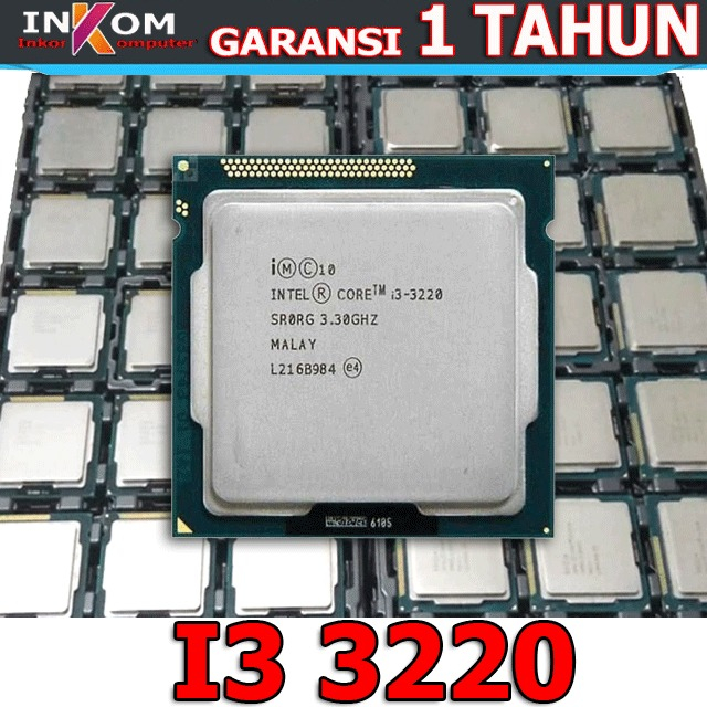 Jual Prosesor / Processor LGA 1155 Intel i3 3220 3240 | Shopee Indonesia