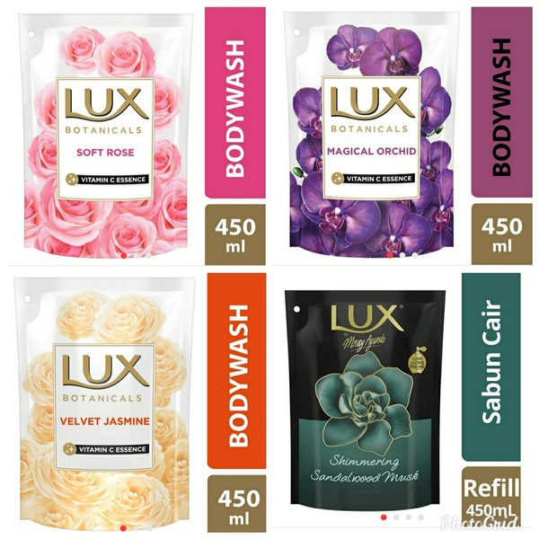 Jual LUX Body Wash Sabun Mandi Cair 450ml | Shopee Indonesia