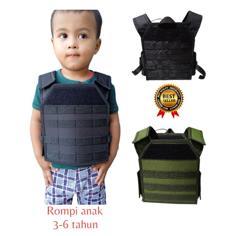 Jual Rompi anak carnaval / rompi anak pelindung dada / rompi anak ...