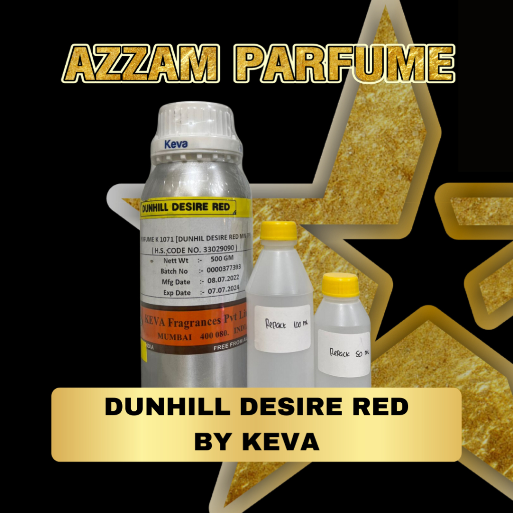 Jual BIBIT PARFUM PERFUME K1071 DUNHIL DESIRE RED KEVA FRAGRANCES 50 ML ...