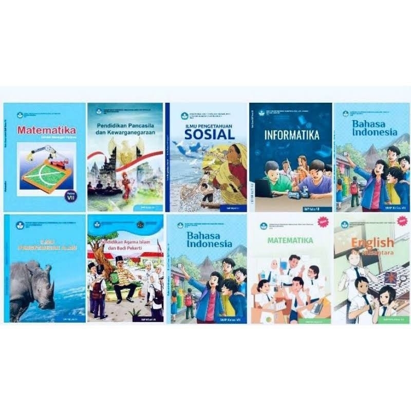 Jual BUKU PAKET LENGKAP KELAS 7 SMP / 1 SMP KURIKULUM MERDEKA | Shopee ...
