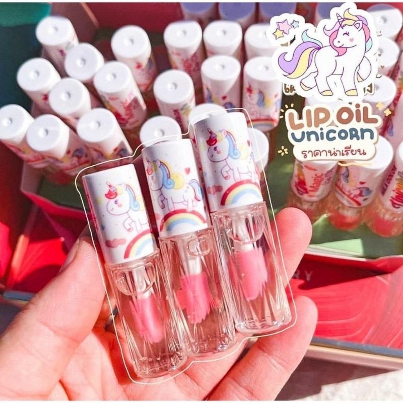 Jual Mila Color Lip Oil Unicorn Mini Lip Oil Magic | Shopee Indonesia