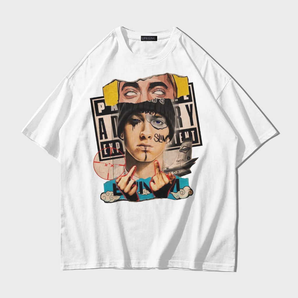 Jual KAOS VINTAGE EMINEM | T-SHIRT BAJU RAP TEE EMINEM | KAOS RAPPER ...