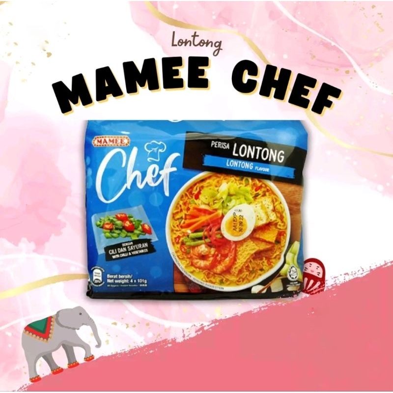 Jual Mie Instan Mamee Chef Rasa Lontong 101 gr | Shopee Indonesia