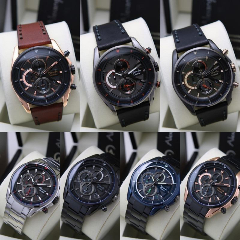 Jual JAM TANGAN PRIA ALEXANDRE CHRISTIE AC 6662 MC / AC6662 / 6662 ...