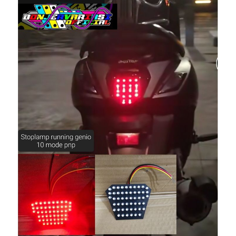 Jual Stoplamp lampu stop belakang variasi honda genio 2020 2021 model ...