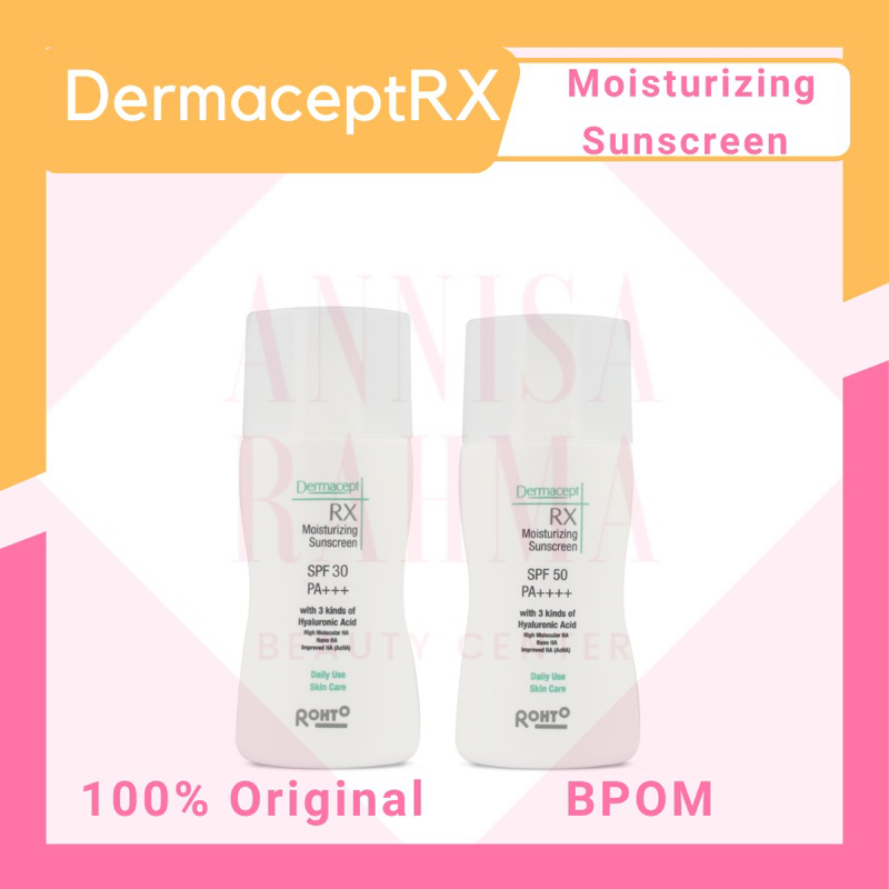 Jual Dermacept Rx - Moisturizing Sunscreen SPF 50 SPF 30 PA ...