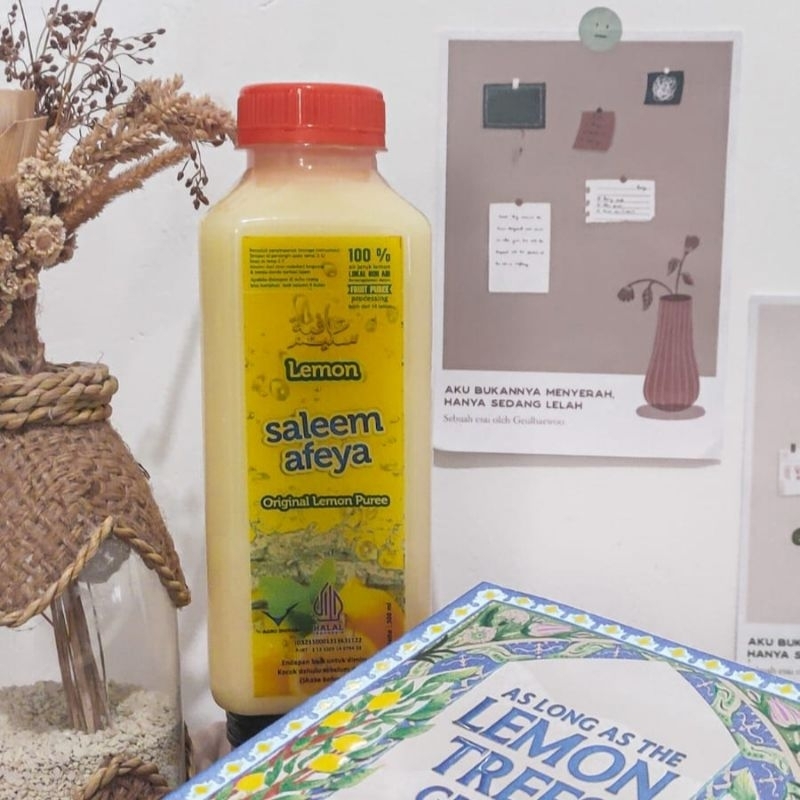 Jual LEMON SALEEM AFEYA ORIGINAL 100% TANPA CAMPURAN AIR 500 ML & 250 ...