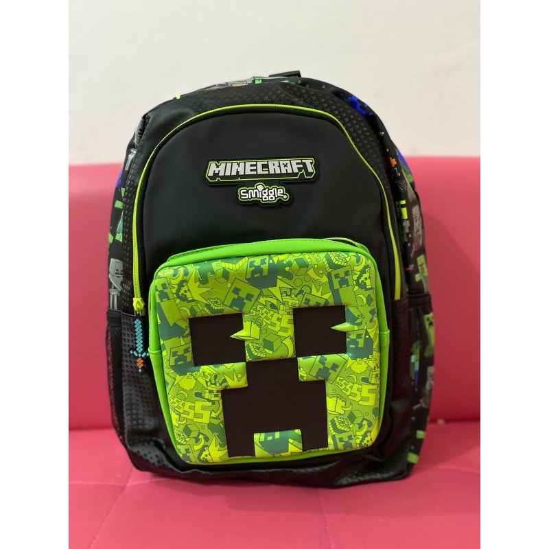 Jual Smiggle Minecraft Classic Backpack Tas Smiggle SD | Shopee Indonesia