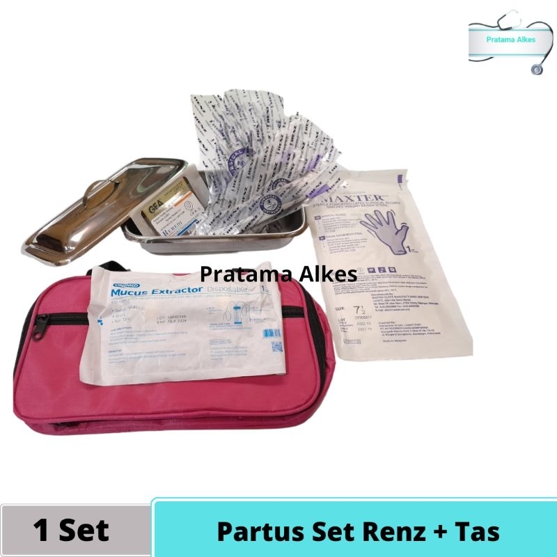Jual Partus set gunting Renz 15 item partuset partusset alat bedah ...