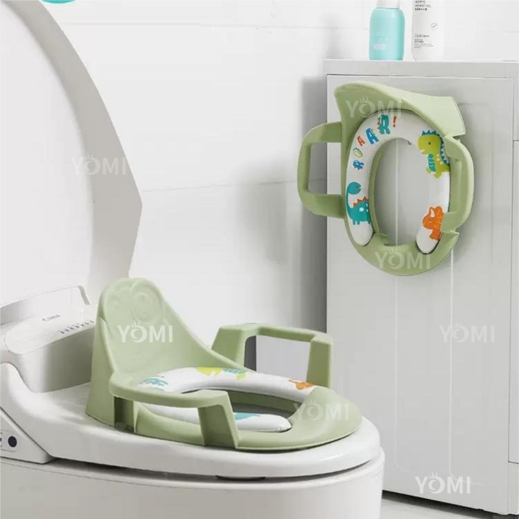 Jual YOMI Baby Potty Seat with Handles K02/ Ring kloset Dengan Pegangan ...