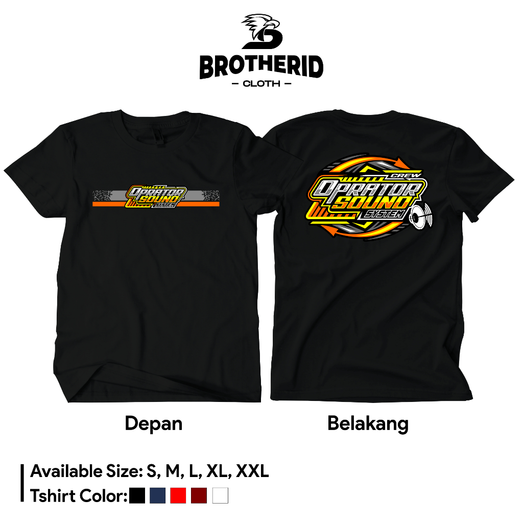 Jual Kaos Operator Sound System NEW v2 Baju Crew Tukang Sond Sistem ...