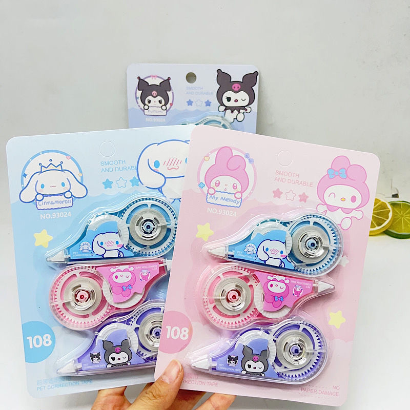 Jual HS- TIPEX ROLL KERTAS SANRIO | TIP-EX LUCU | CORRECTION TAPE ...