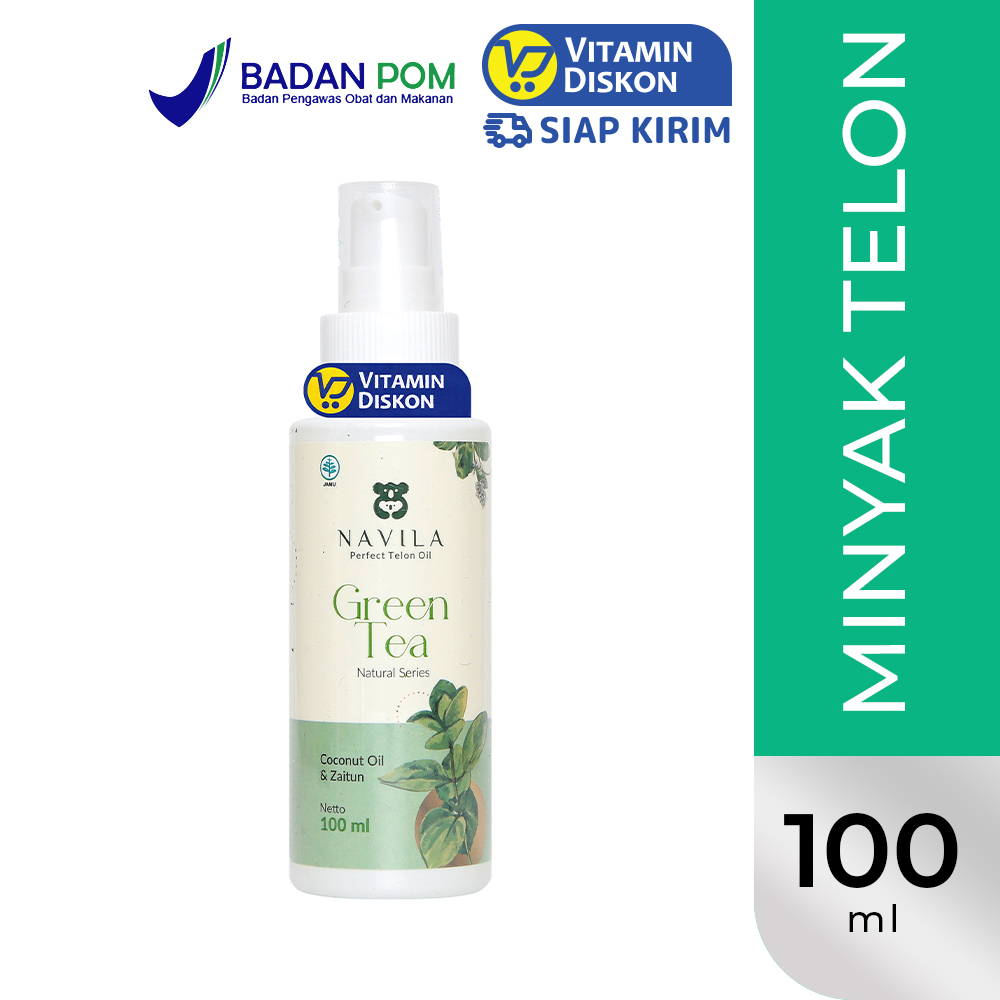 Jual NAVILA MINYAK TELON WANGI GREEN TEA 100ML | Minyak Telon Asli ...