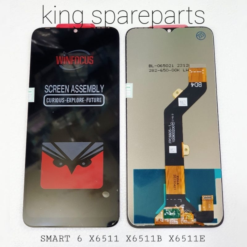 Jual LCD TOUCHSCREEN INFINIX SMART 6 X6511 X6511B KG5 BD4 BD4J TECNO SPARK GO 2022 POP 5 / POP 5 ...