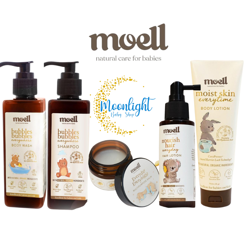 Jual Moell Face Cream | Body Wash | Lotion | Hair Lotion | Set Sabun ...