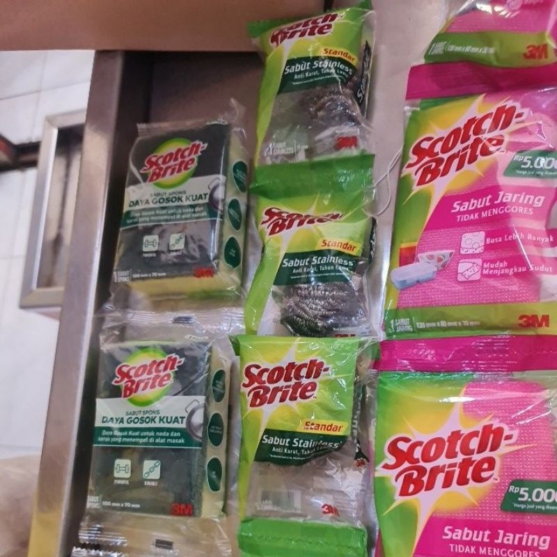 Jual sabut cuci piring scotch brite | Shopee Indonesia