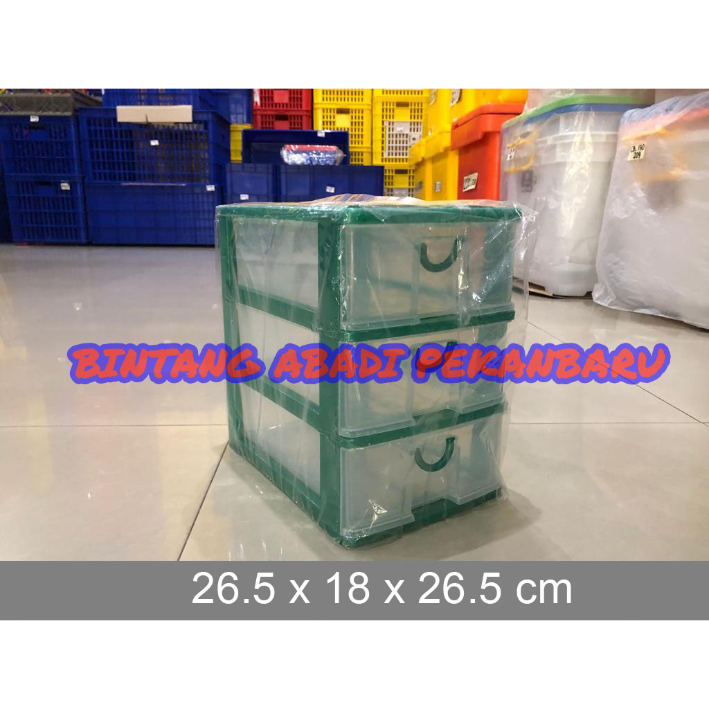 Jual Laci Kecil Aksesoris L3 Mini Kontainer Laci Susun Komet Star ...