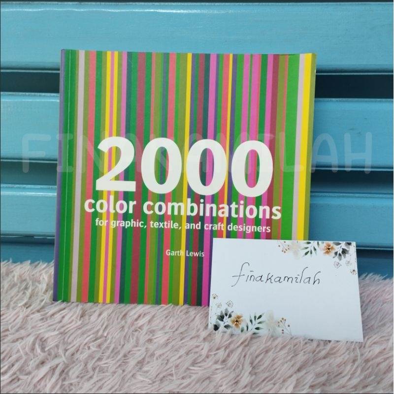 Jual 2000 Color Combinations for graphic, textile and craft designers ...