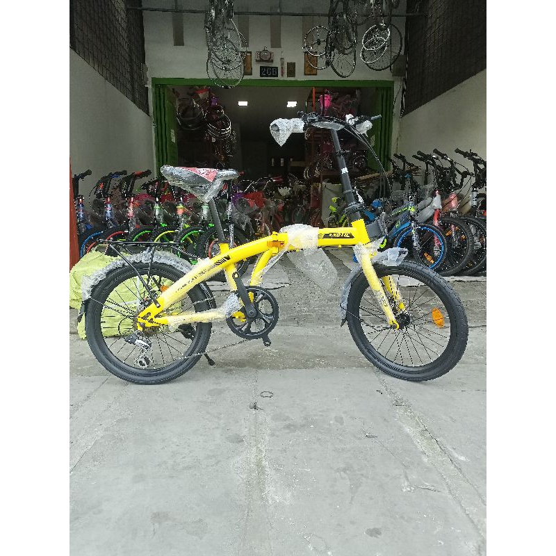 Jual sepeda lipat exotic tipe 2026 AR ukuran 20 inci | Shopee Indonesia