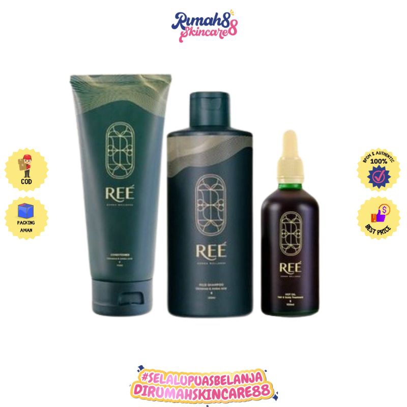 Jual REE Hot Oil Hair & Scalp Treatment Hair Loss Hair Growth fast ...