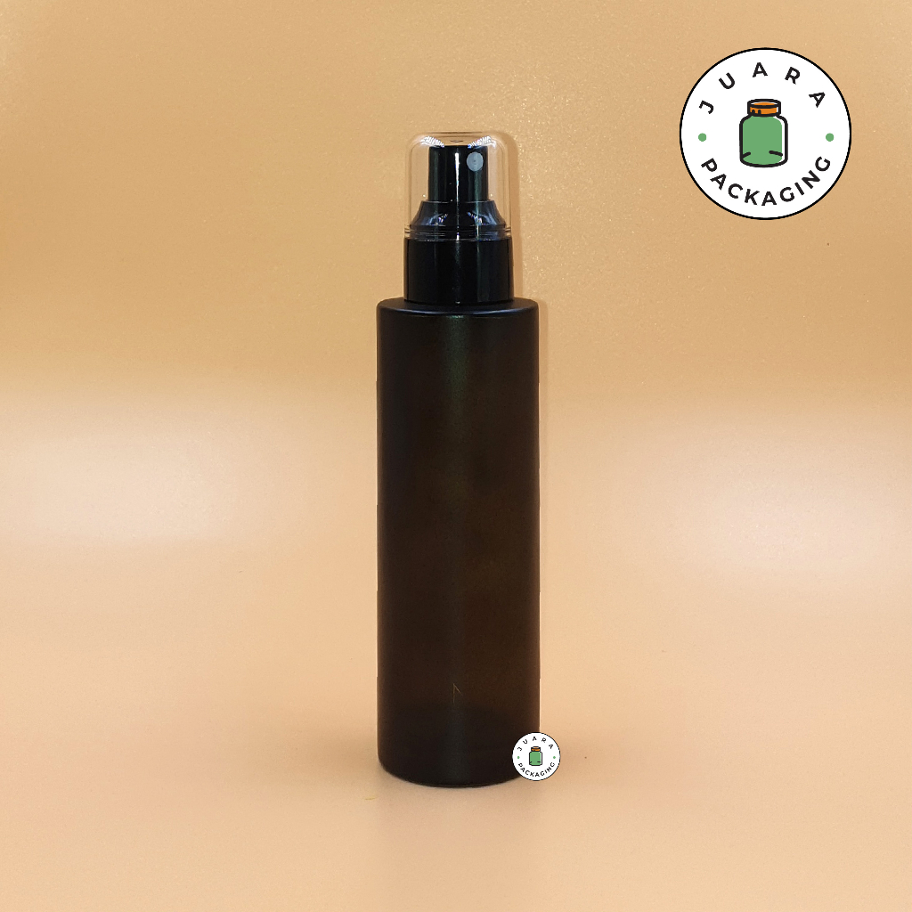 Jual Botol Kaca Spray 100ml Warna Hijau Matte Frosted dengan Leher ...